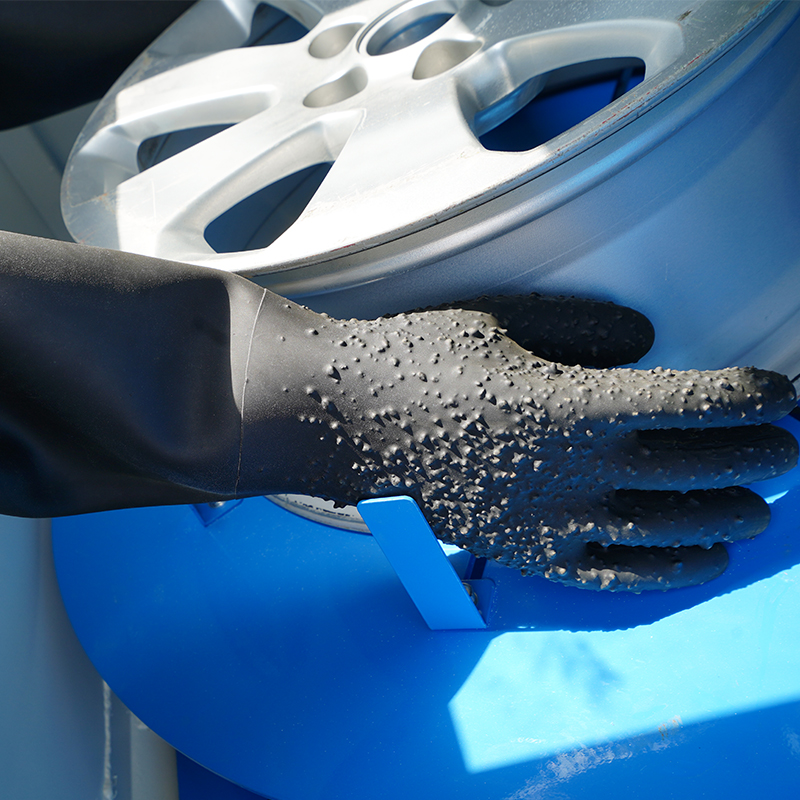 Alloy Wheel Sandblasting Machine, Automatic Sand Blasting Cabinet - Buy ...