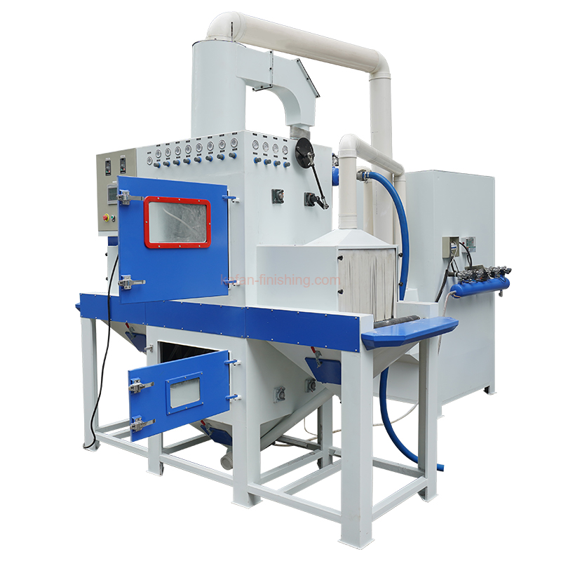 Roller Conveyor Sand Blasting Machine, Automatic Blasting System - Buy ...