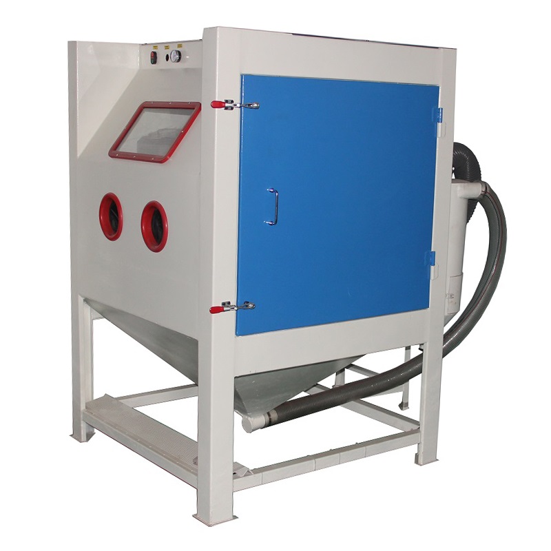 Cyclone Sand Blast Cabinet, Sandblaster with Cyclone Dust Collector ...